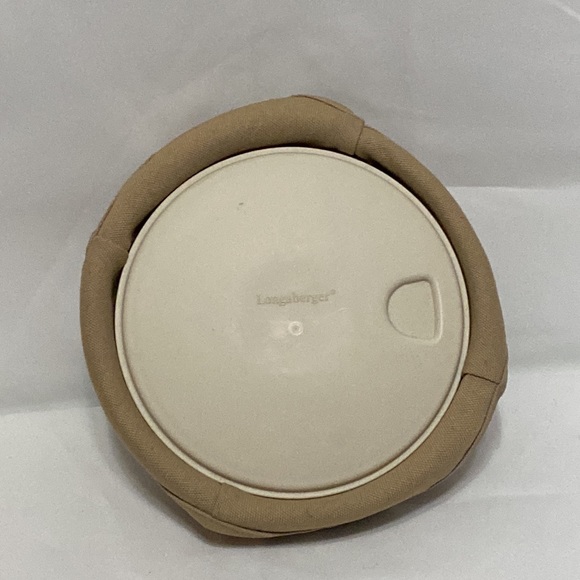 Longaberger | Accents | Vintage Longaberger Round Basket With Plastic ...